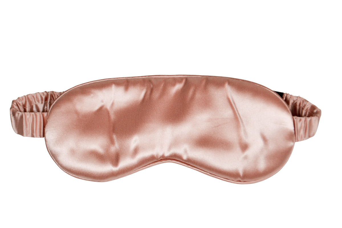8-layers - Premium Mulberry Slip Silk Sleep Mask - Rose Gold – ELATION & CO